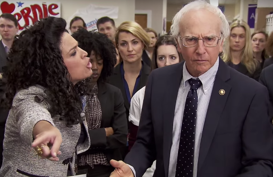 Larry David laver ‘Bern Your Enthusiasm’ – se den forrygende sketch / Nyhed