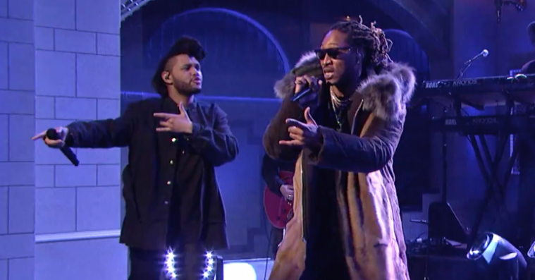 Se en veloplagt Future indtage ‘SNL’ – rapper med både The Weeknd og ...