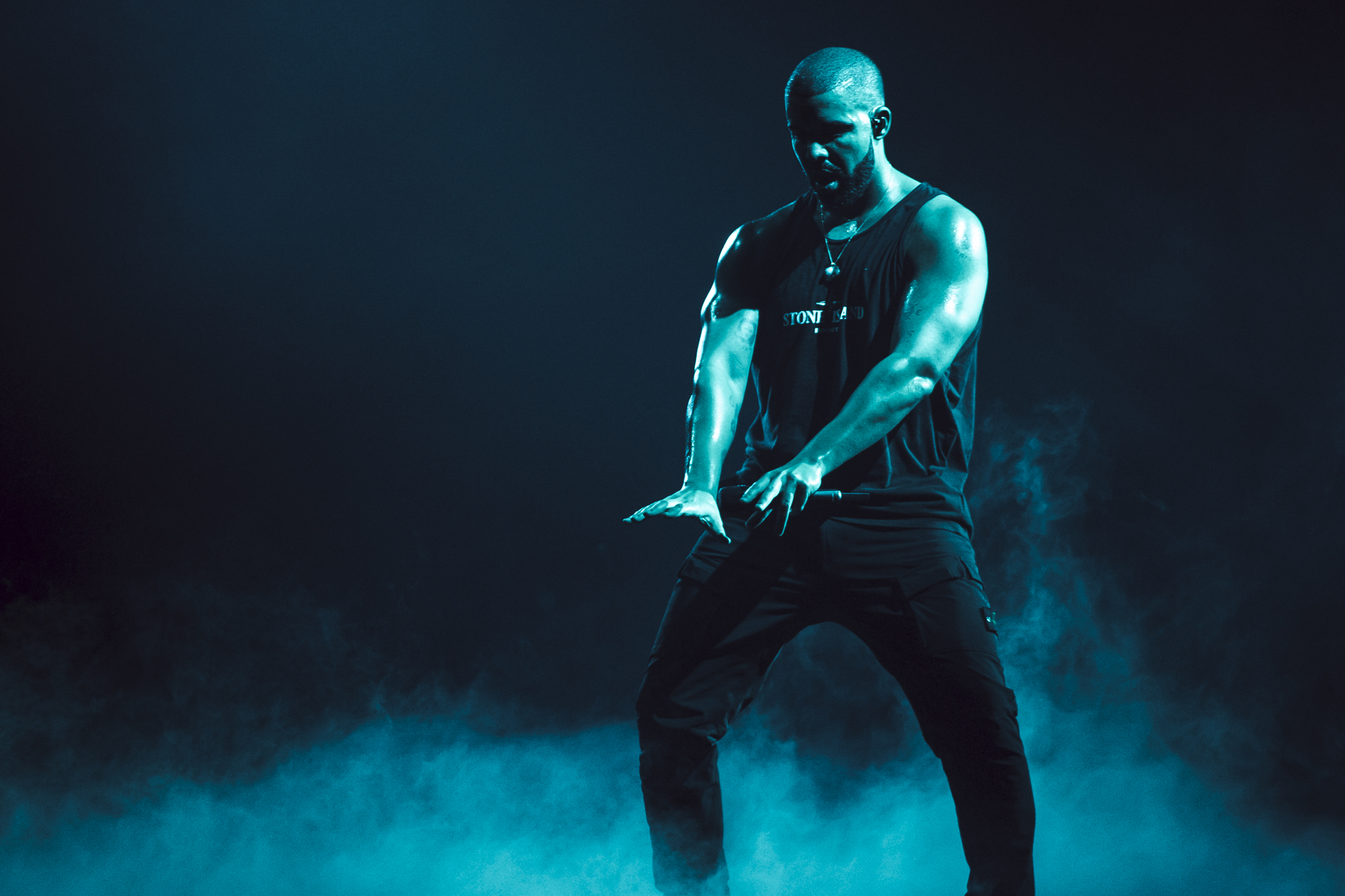 Snapshots: Drake vred kroppen i Royal Arena / se billeder