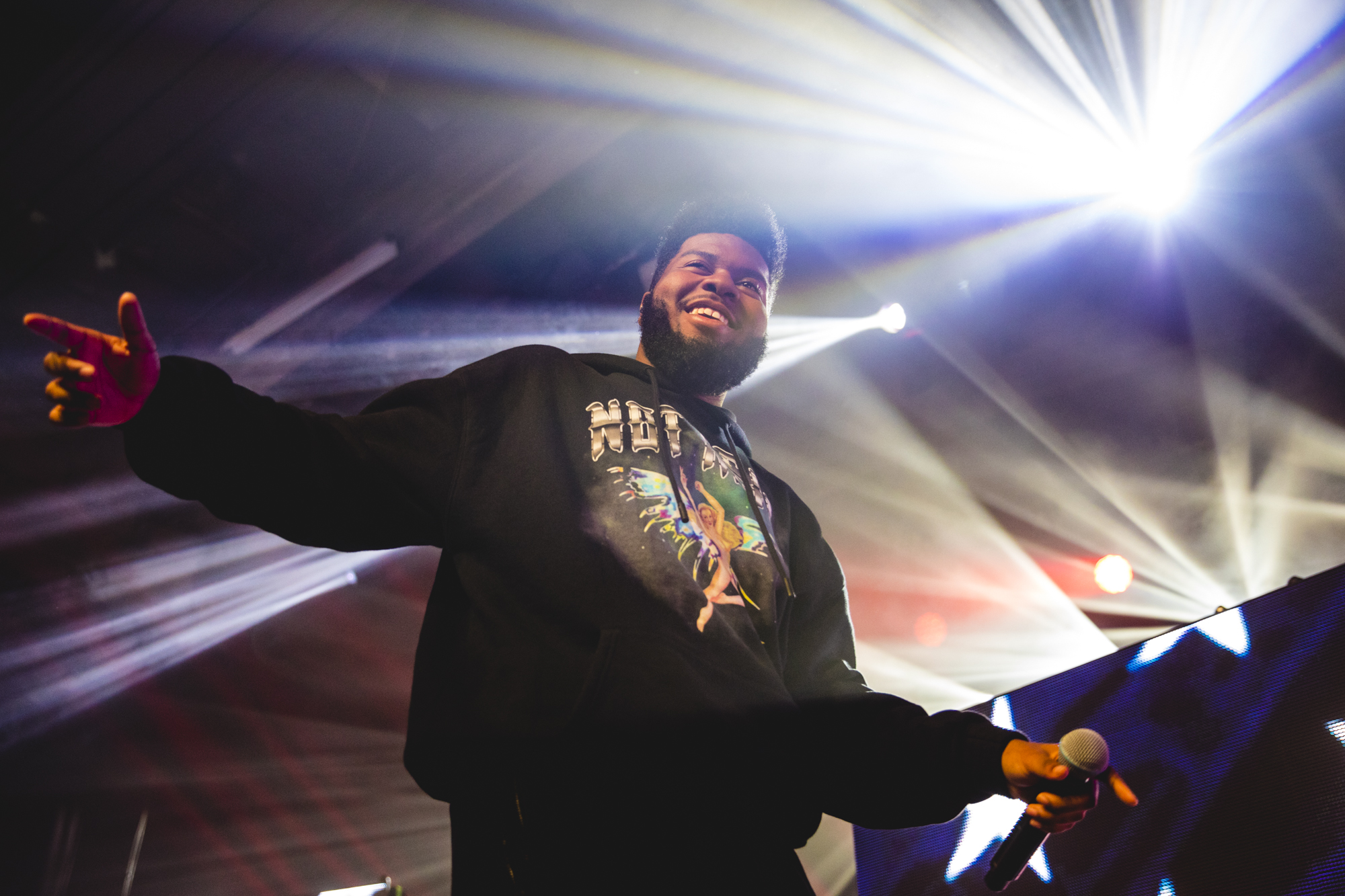 Khalid holdt flad sodavandsfest i Tap1 / Koncert