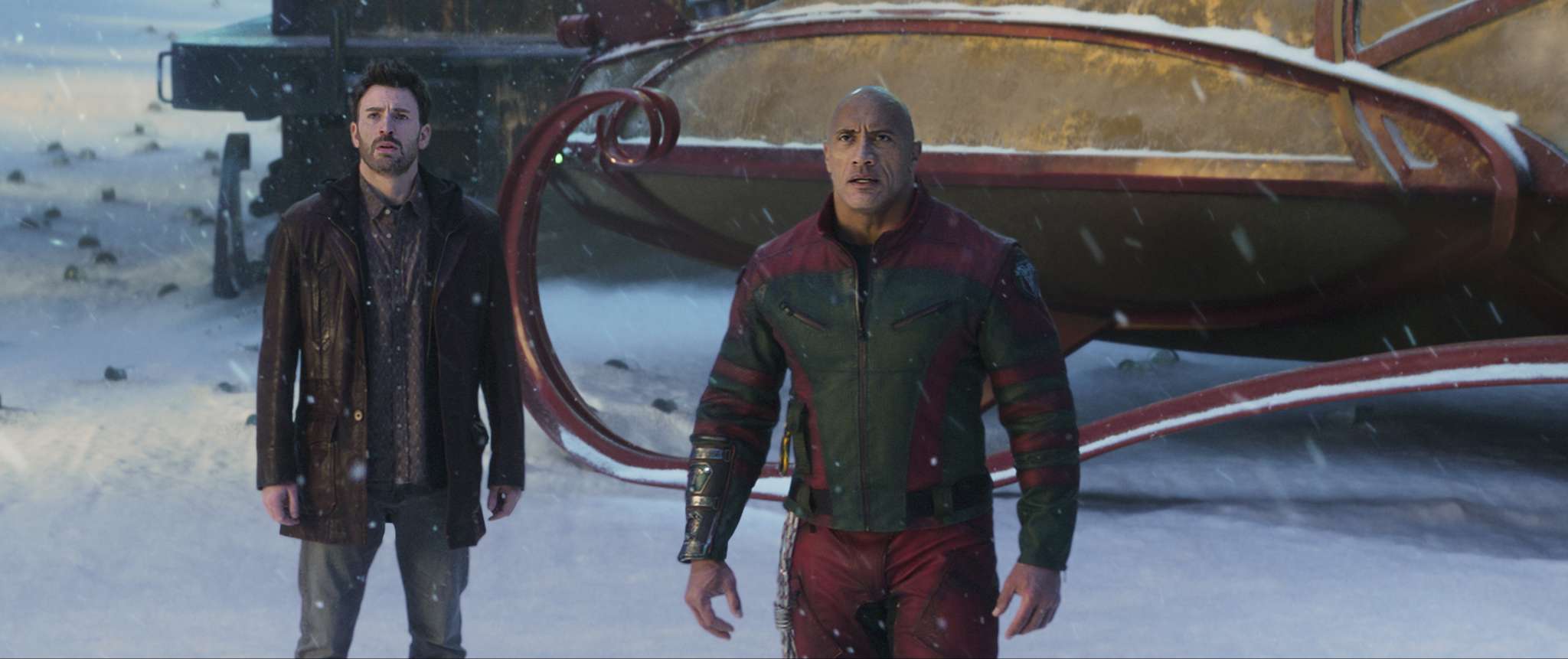 ’Red One’: The Rock og Chris Evans giver jule-blockbusteren et lystigt ...