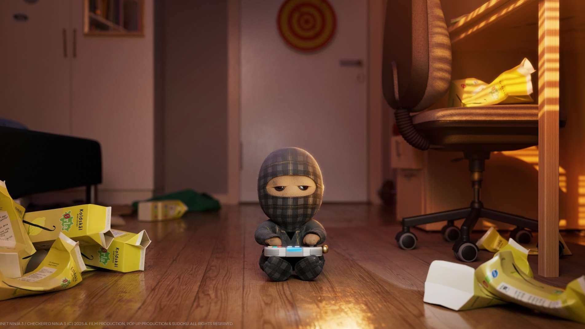 ‘Ternet Ninja’ står over for sit livs kamp i første teaser til Anders Matthesens ventede treer ...